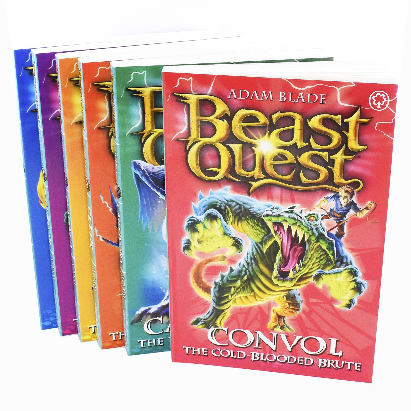 Beast Quest Series 7 Box Set 6 Books Ages 7-9 Paperback By Adam Blade ...