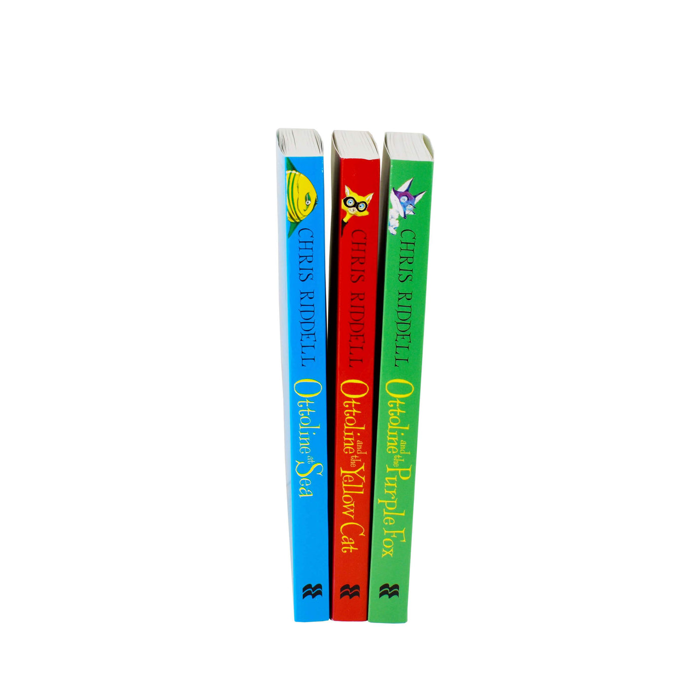 Ottoline By Chris Riddell: 3 Books Collection Set - Ages 7-9 - Paperba ...