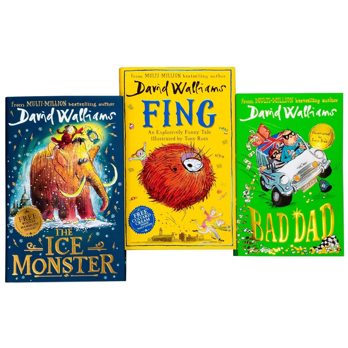 David Walliams Bad Dad, Fing, & Others — Books2Door