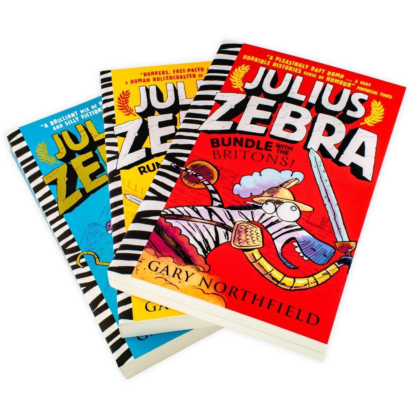 Gary Northfield Julius Zebra 3 Book Collection — Books2Door