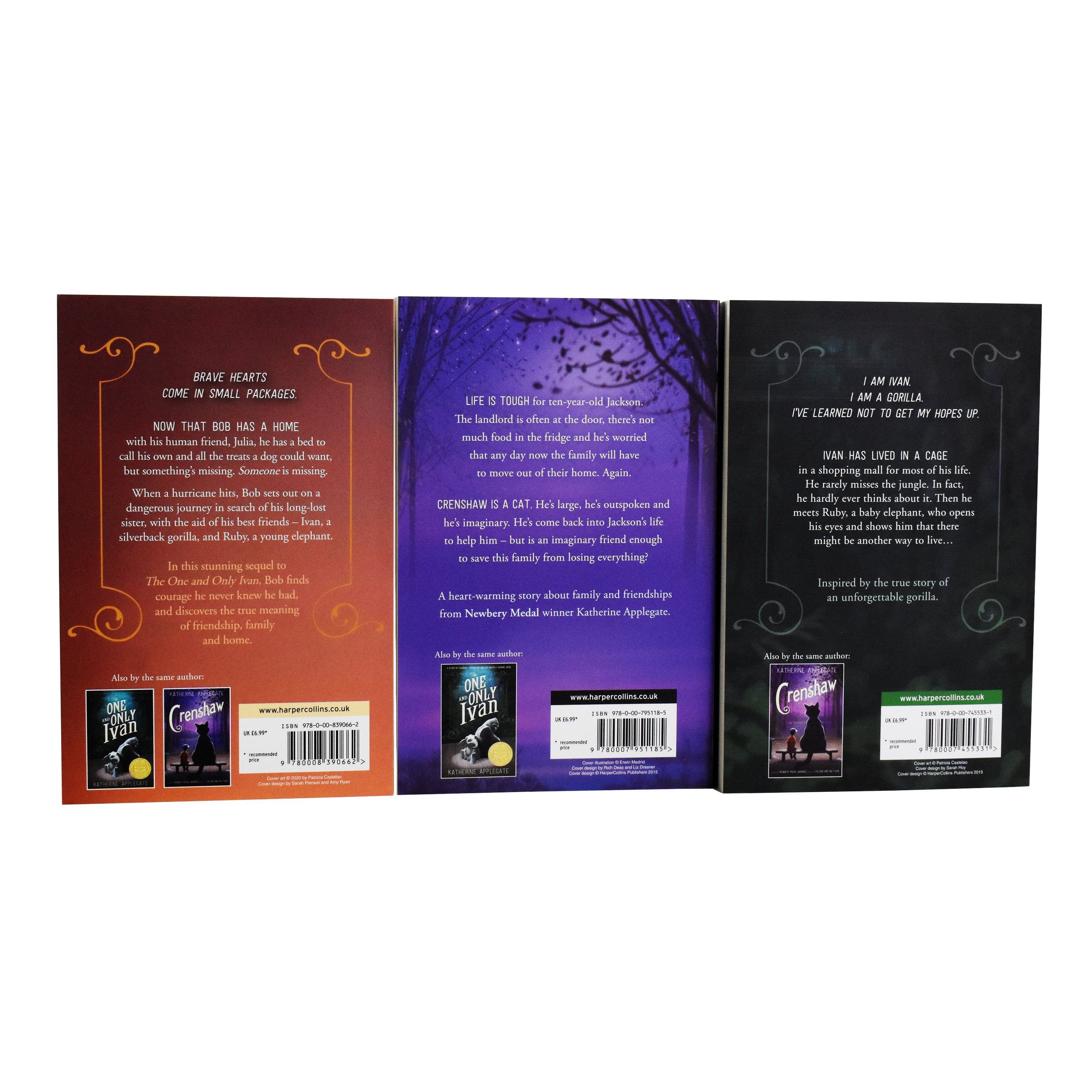 Katherine Applegate One and Only Ivan Series 3 Books — Books2Door