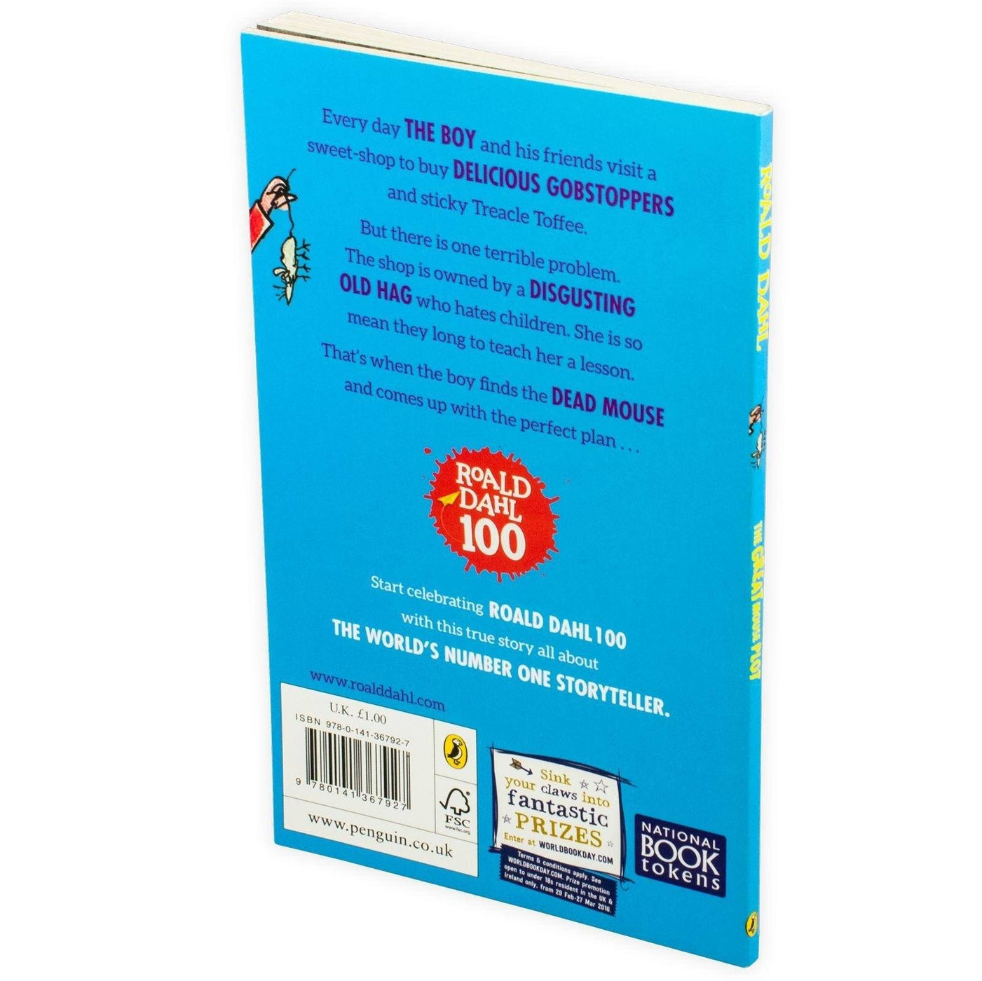 Roald Dahl The Great Mouse Plot - WBD 2016 - Paperback - Roald Dahl ...