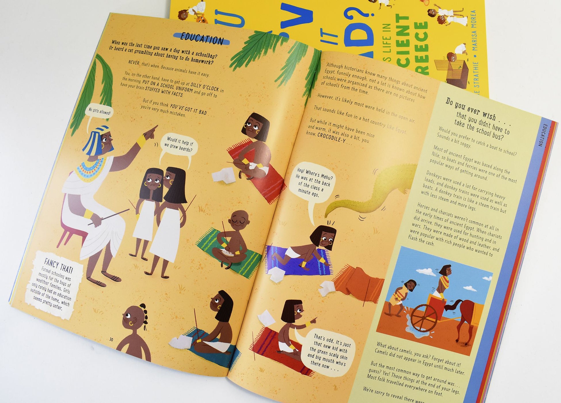 A Kid's Life in Ancient Series Chae Strathie — Books2Door