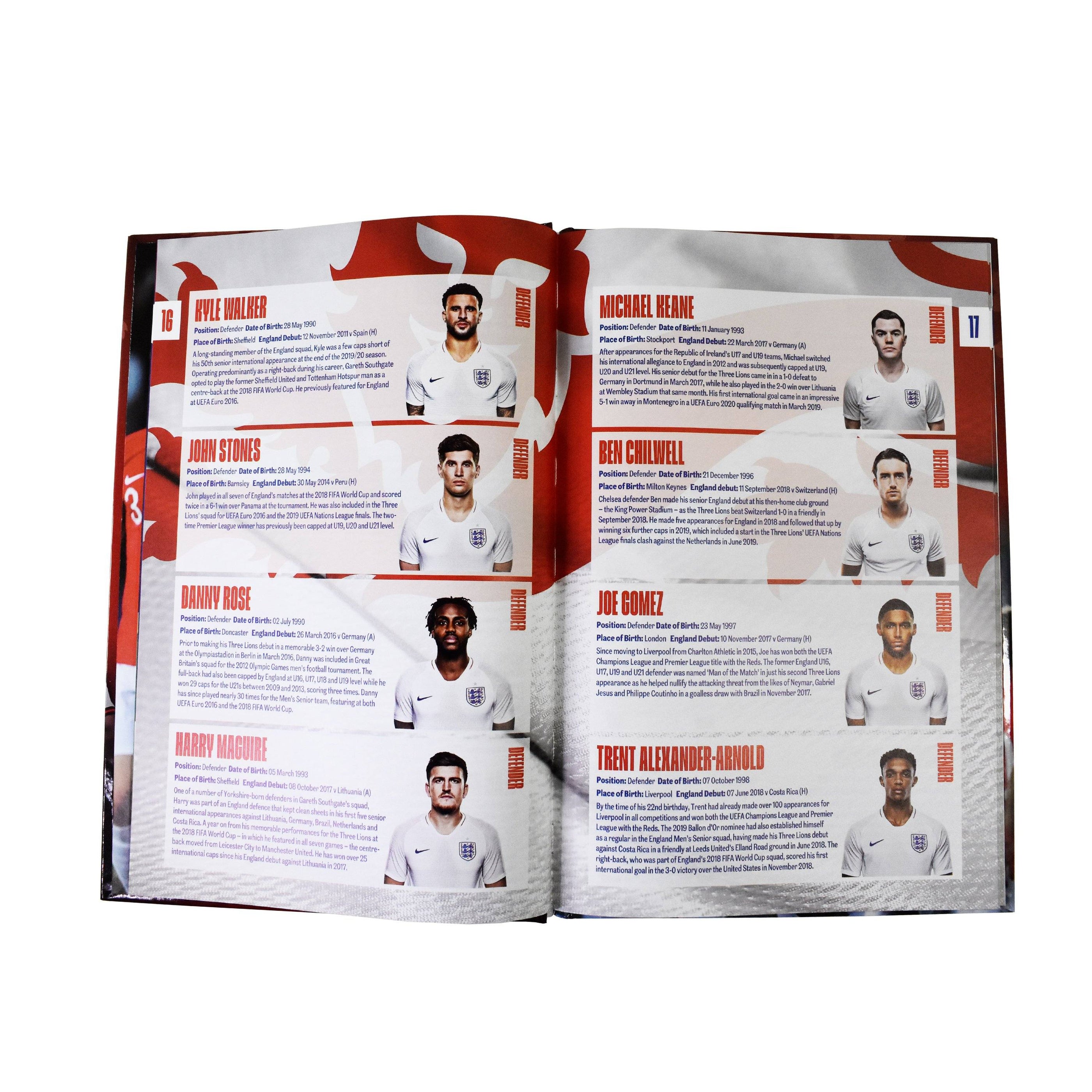 The Official England Football Team Annual 2021 - Hardcover - Age 7-9 ...
