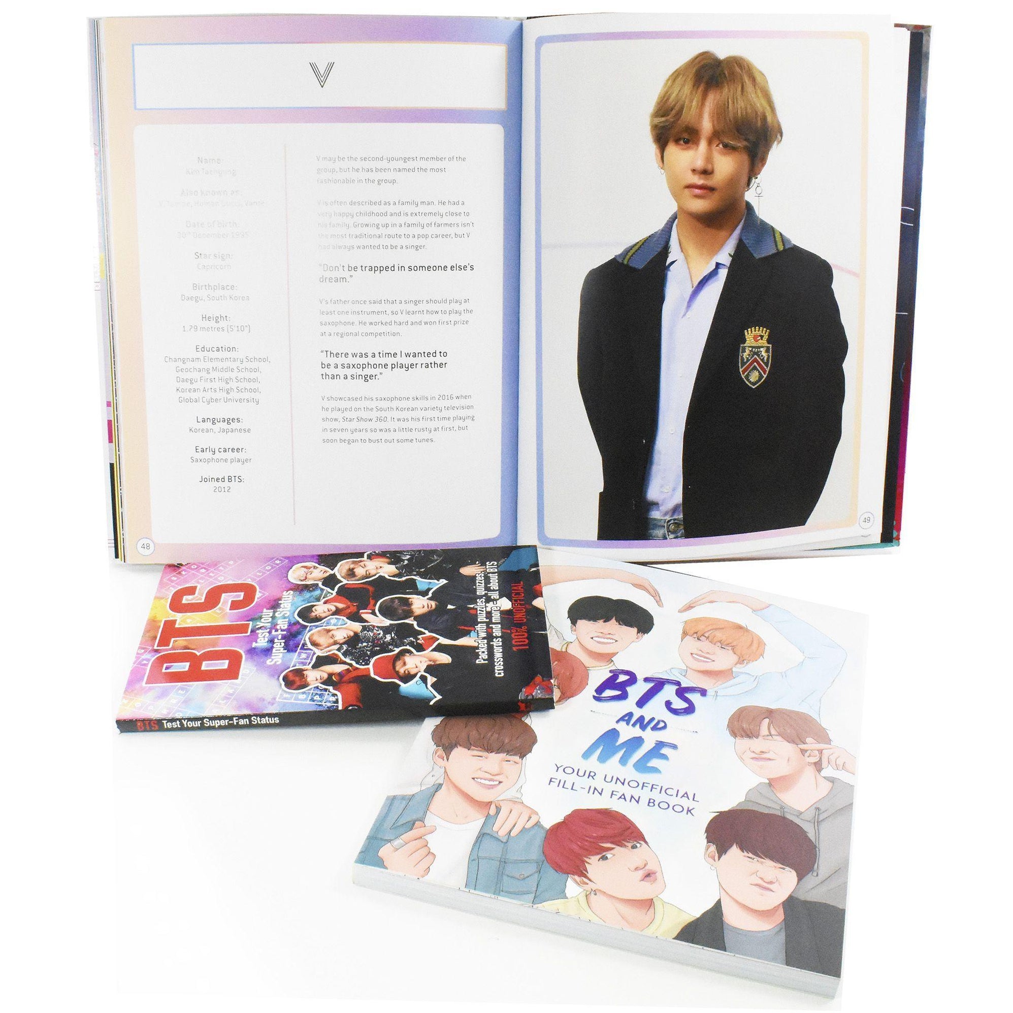 BTS Kings and Icons of K-Pop 4 Books Collection Set - Ages 9-14 - Mixe ...