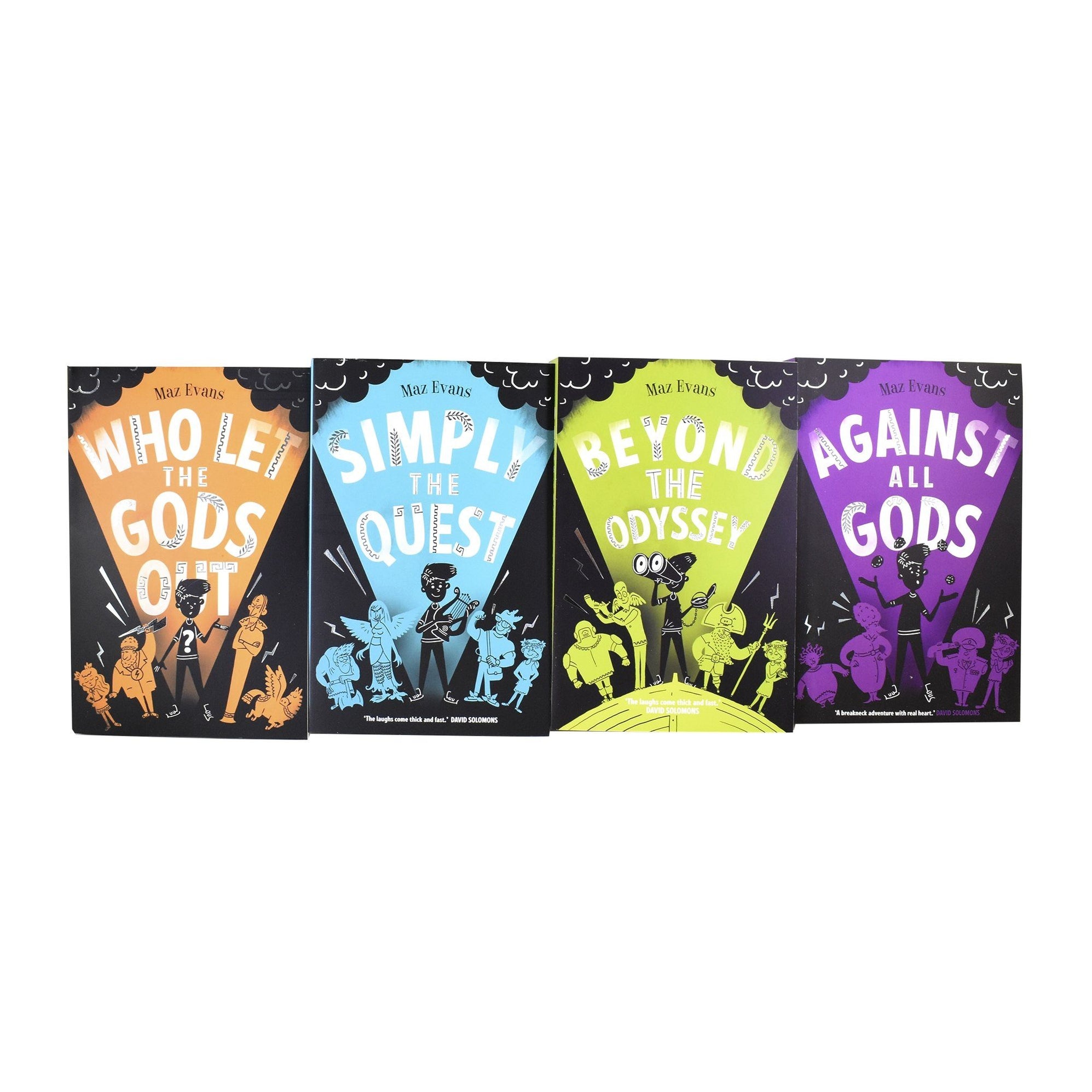 Let the Gods Out By Maz Evans - 4 Books — Books2Door