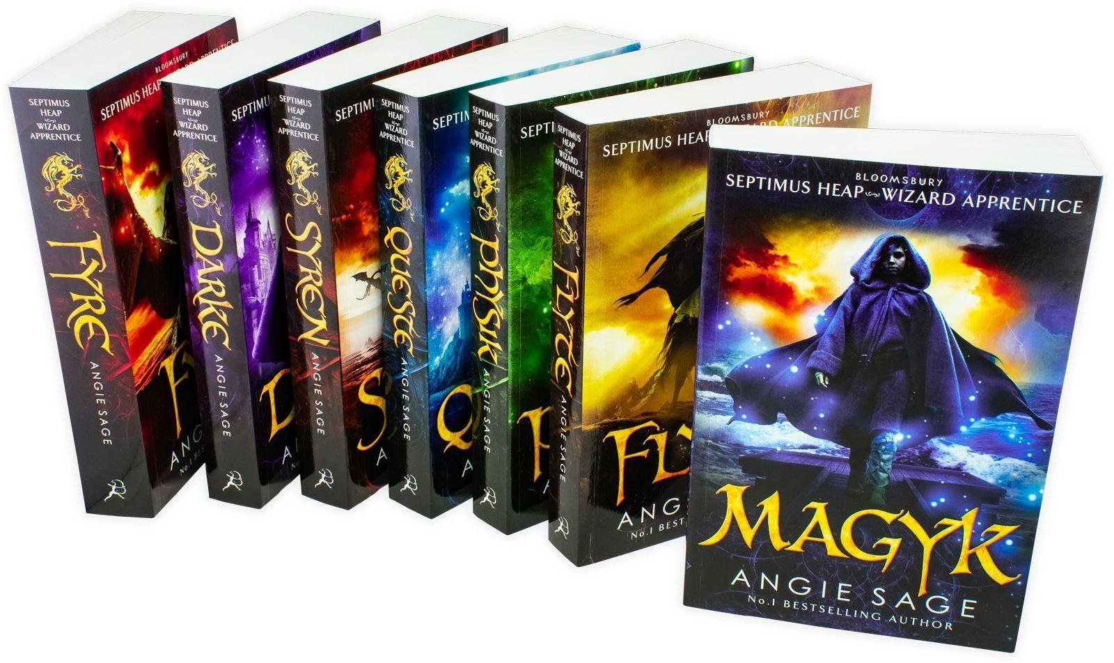 Septimus Heap Series by Angie Sage 7 Books Collection Set - Ages 9-14 ...