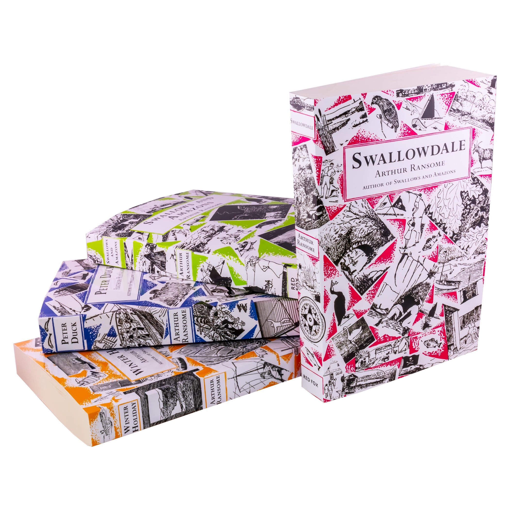 Swallows and Amazons Series Collection 4 Books Set - Ages 8-14 - Paper ...