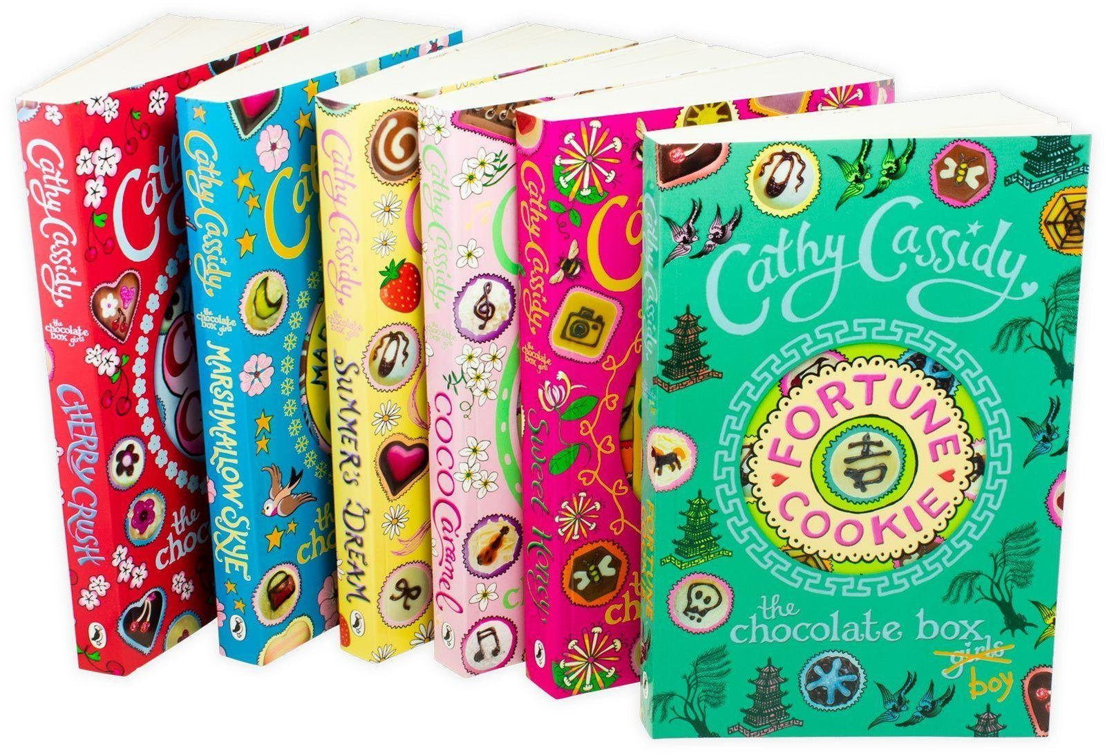The Chocolate Box Girls Series By Cathy Cassidy 6 Books Collection Set ...