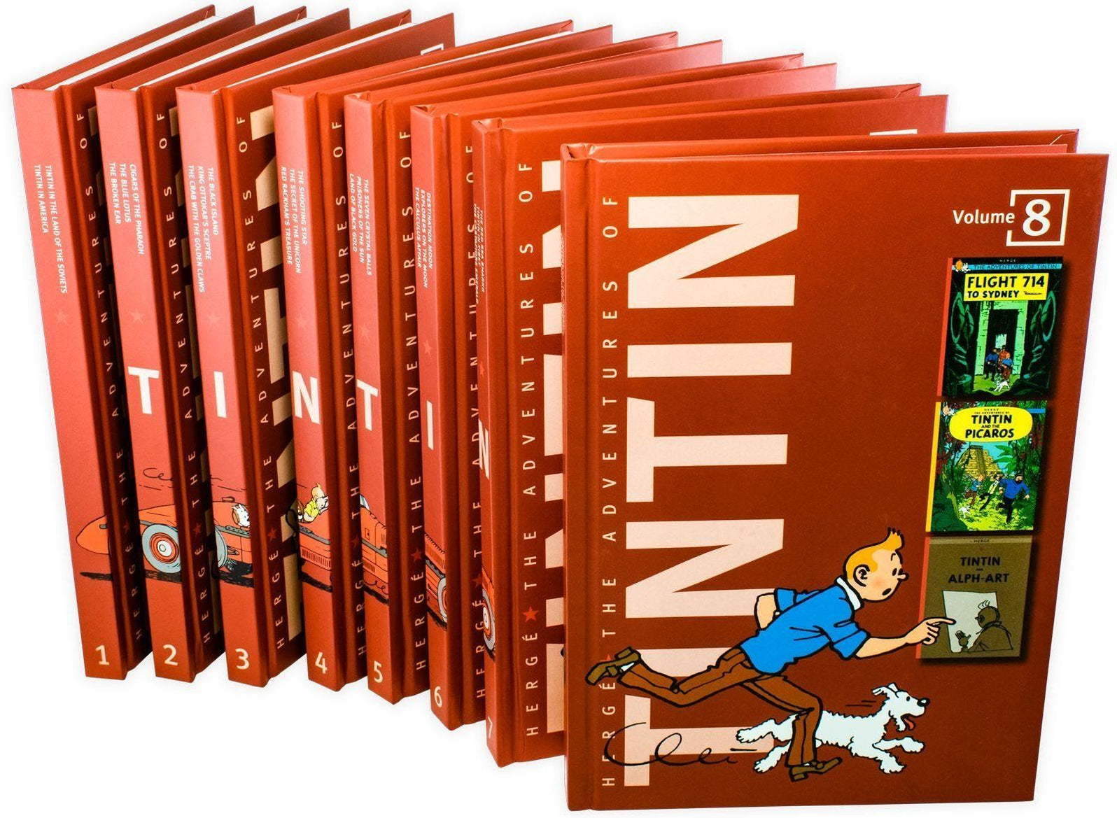 Adventures of Tintin by Hergé: Compact Edition — Books2Door