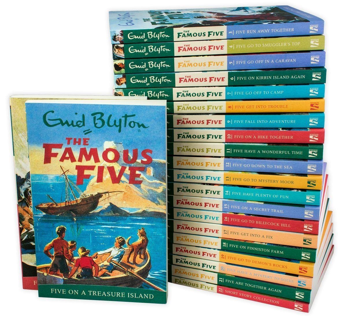 Famous Five by Enid Blyton Complete 22 Books — Books2Door