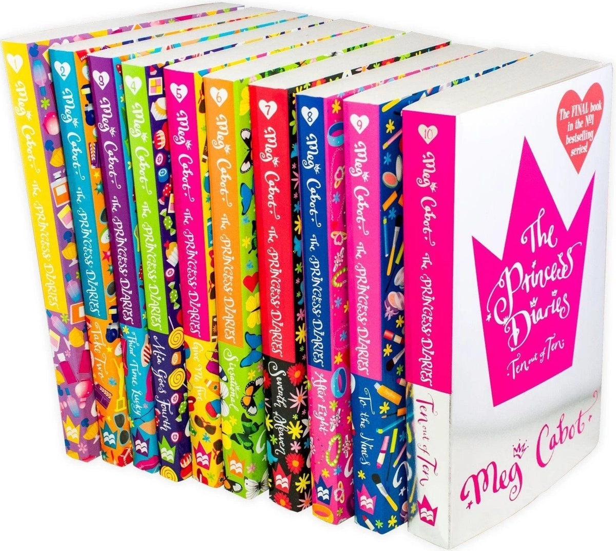 The Princess Diaries by Meg Cabot 10 Books Collection Set - Ages 12 ...