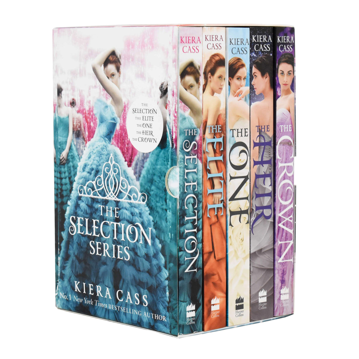 The Selection Series By Kiera Cass 5 Books Collection Set - Ages 13 ...