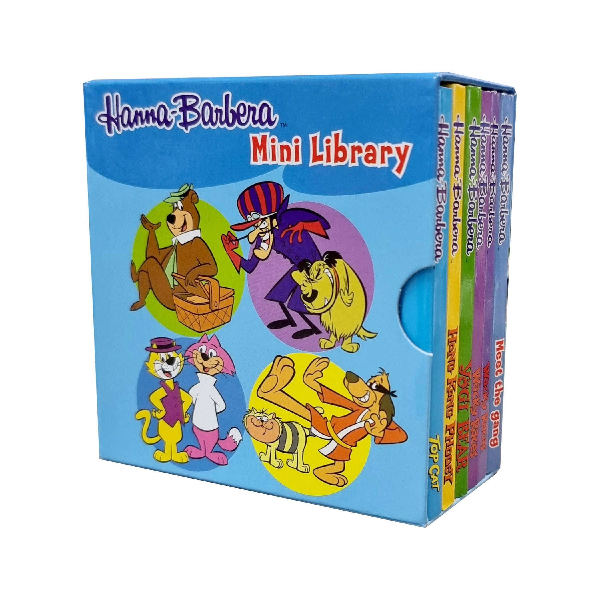 Hanna Barbera Pocket Library 6 Books Collection Set - Ages 0-5 - Board ...