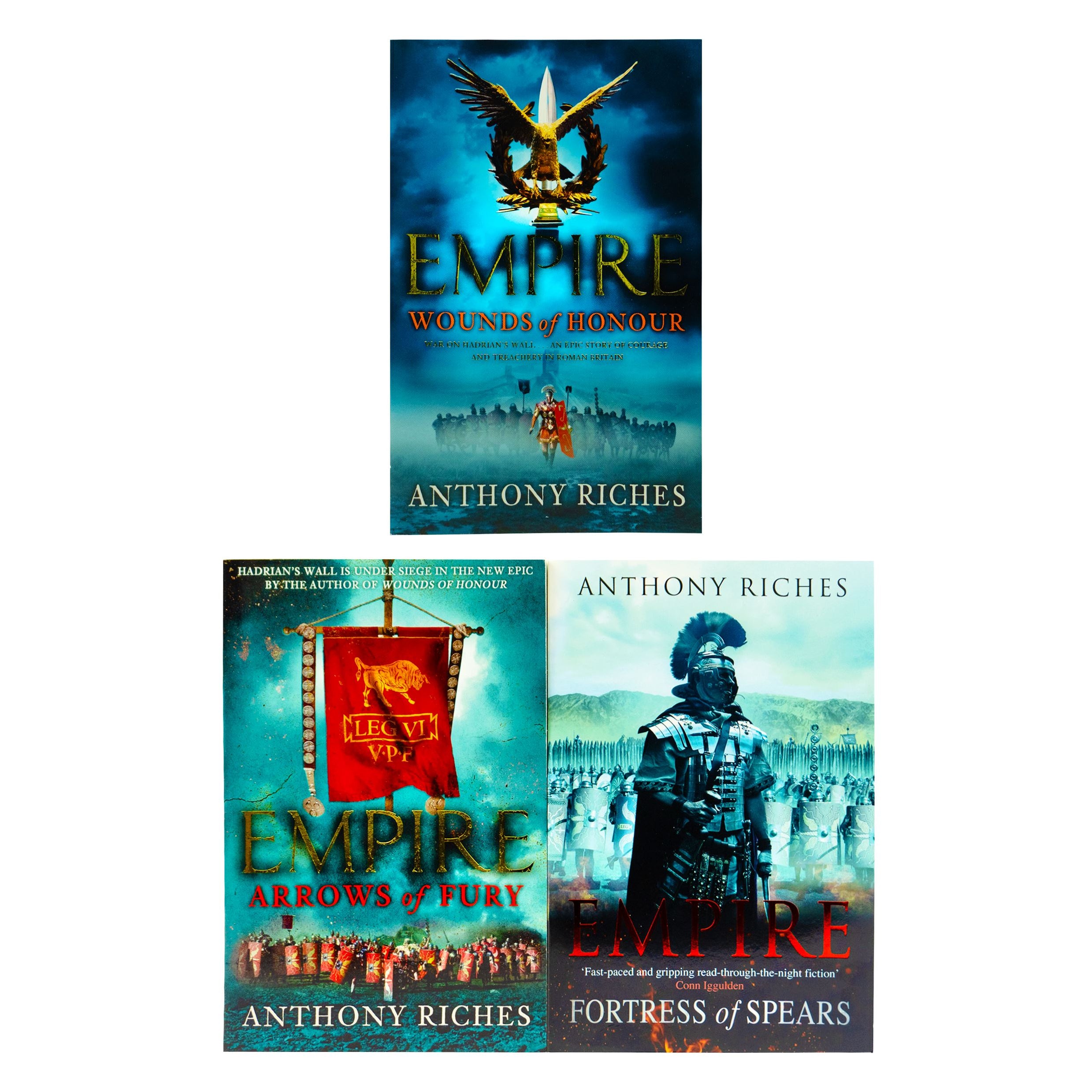 Anthony Riches Empire 3 Books Collection — Books2Door