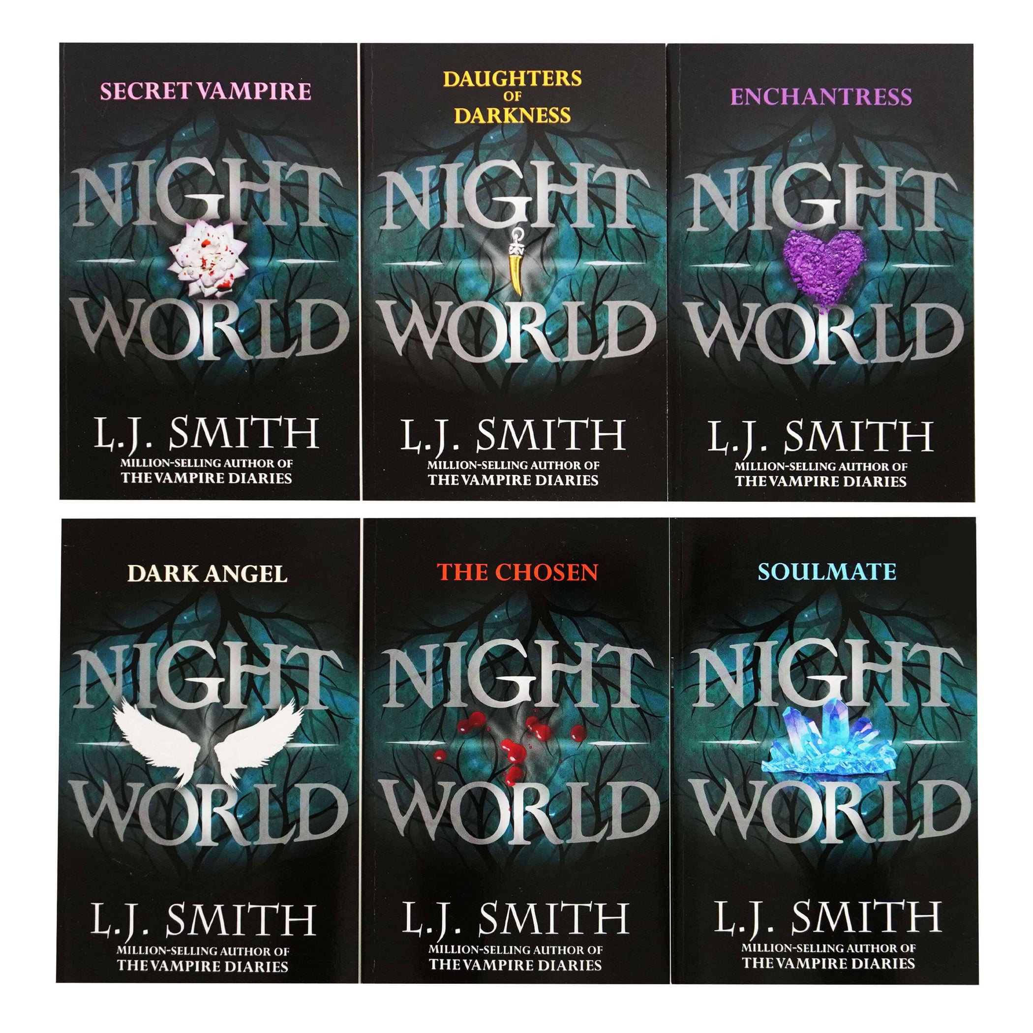 Night World Series by L J Smith 6 Books Collection Box Set - Ages 6-11 — Books2Door