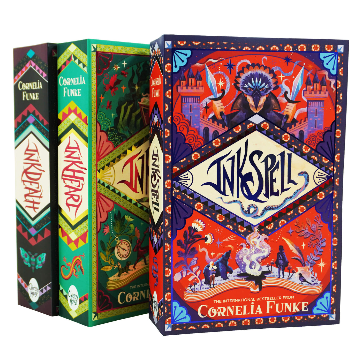 Inkheart Trilogy By Cornelia Funke Collection 3 Book Set - Ages 8-14 ...