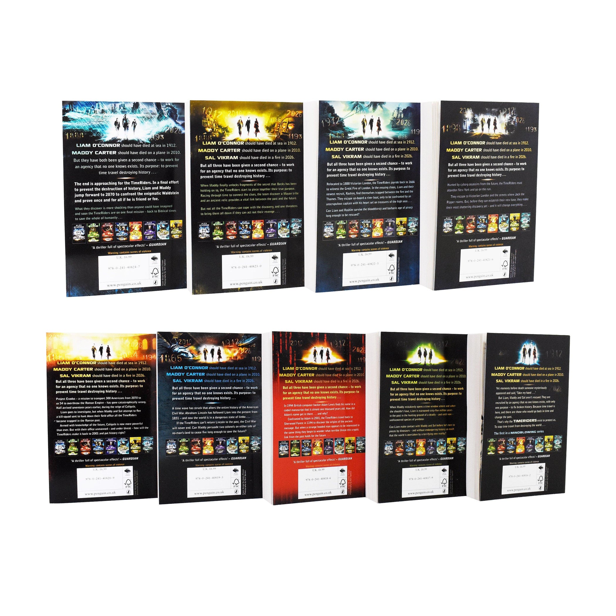 Time Riders By Alex Scarrow 9 Books — Books2Door