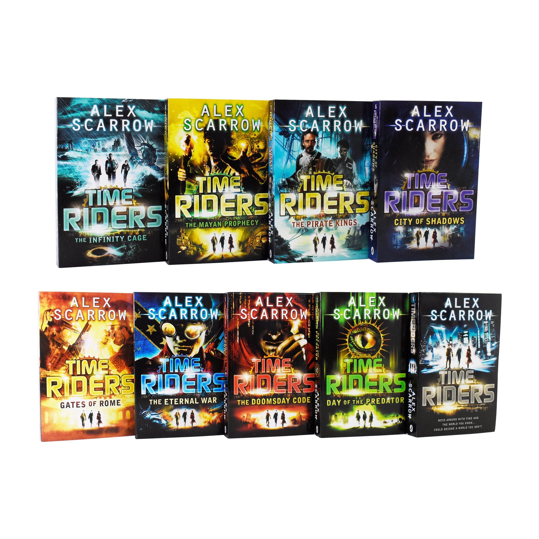 Time Riders By Alex Scarrow 9 Books — Books2Door