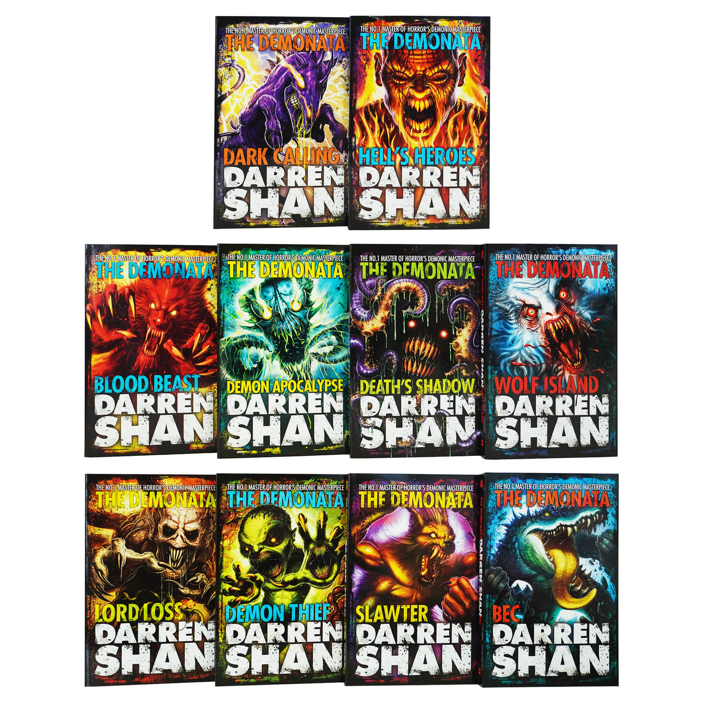 The Demonata Series By Darren Shan 10 Books Collection - Age 10+ - Pap ...