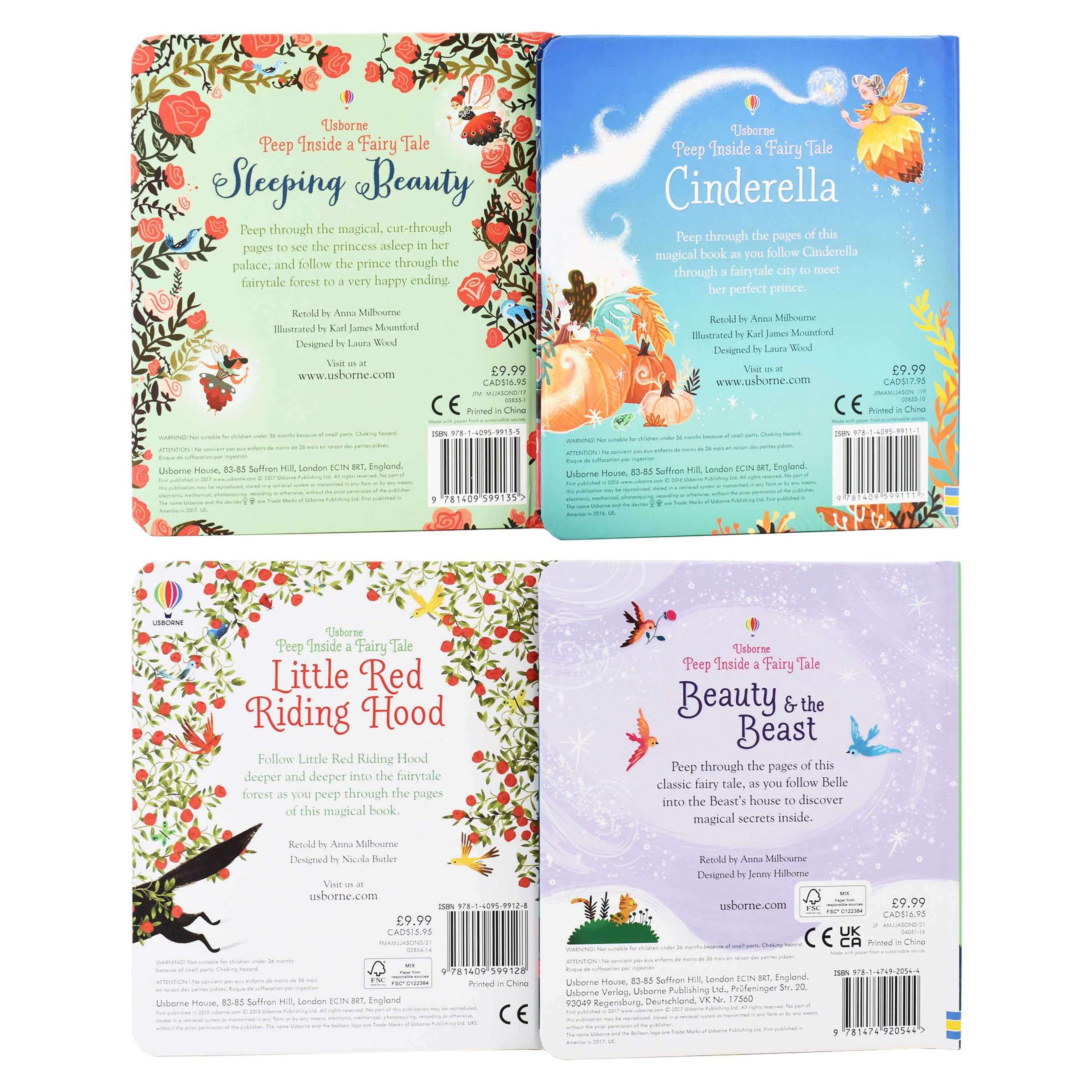 Usborne Peep Inside a Fairy Tale 4 Books — Books2Door