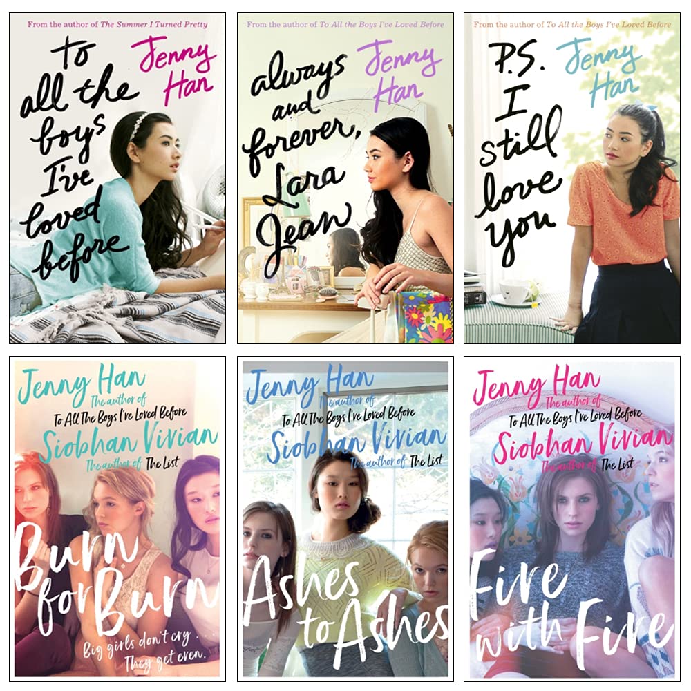 Jenny Han Siobhan Vivian The Burn for Burn Trilogy 3 Books — Books2Door