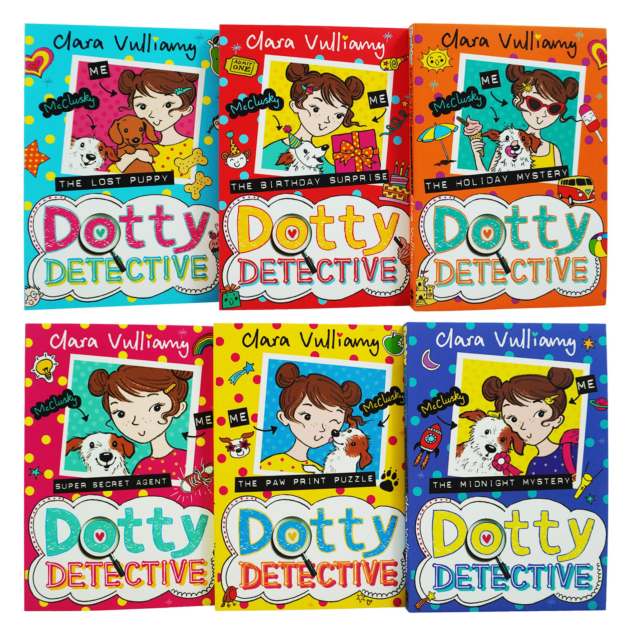 Dotty Detective By Clara Vulliamy 6 Books Collection Set - Ages 7+ - P ...