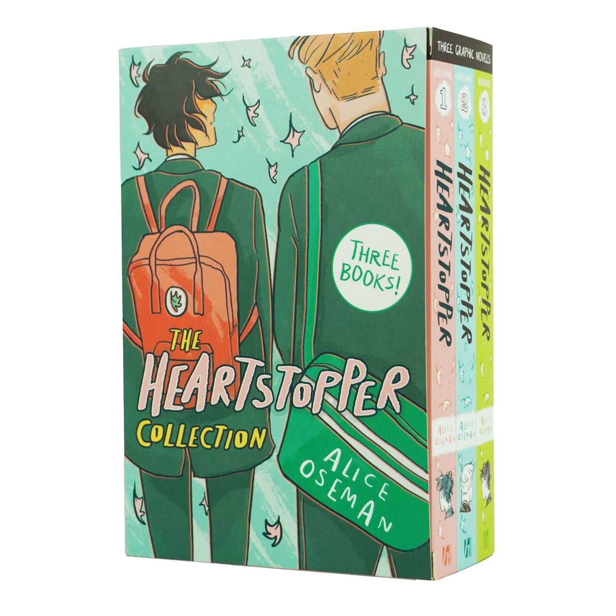 The Heartstopper Collection by Alice Oseman: Books 1-3 Box Set - Ages ...