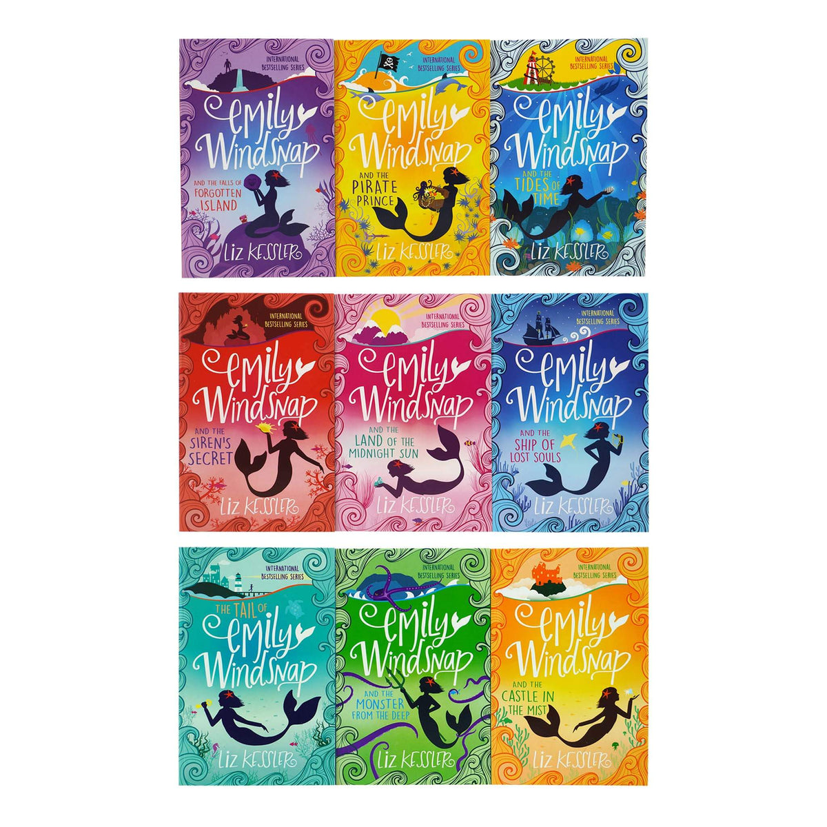 Damaged - Emily Windsnap by Liz Kessler: Books 1-9 Complete Collection ...