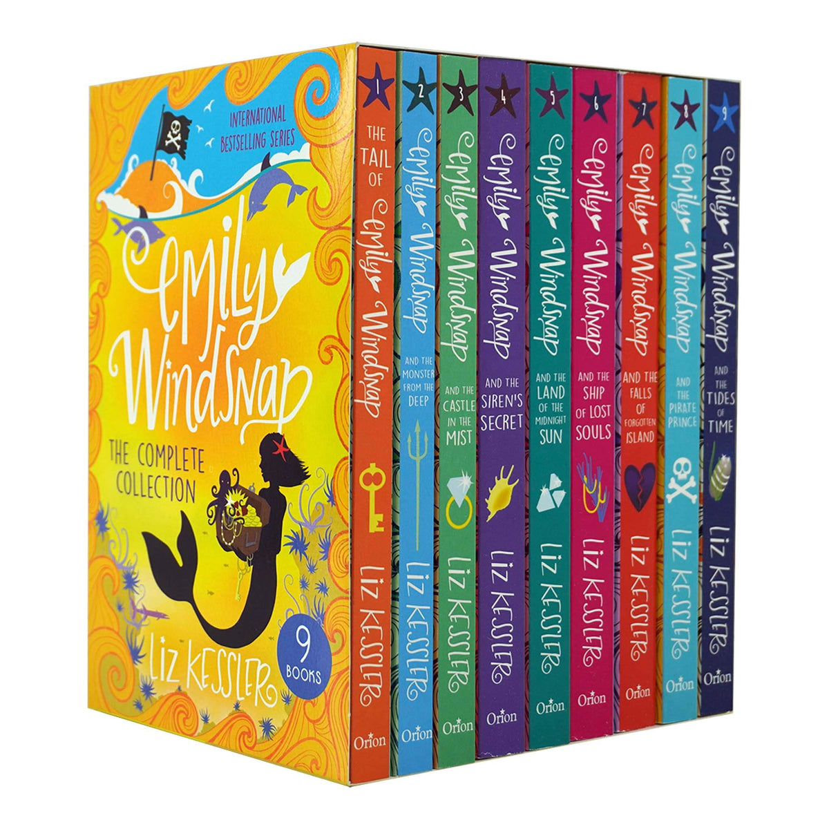 Emily Windsnap by Liz Kessler: Books 1-9 Complete Collection Set - Age ...