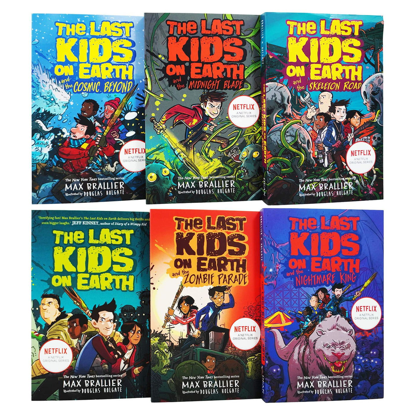 The Last Kids on Earth Collection 6 Books Box Set By Max Brallier Netf ...