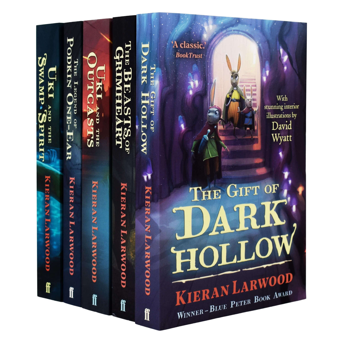 Five Realms Series 5 Books By Kieran Larwood - Ages 9-14 - Paperback ...