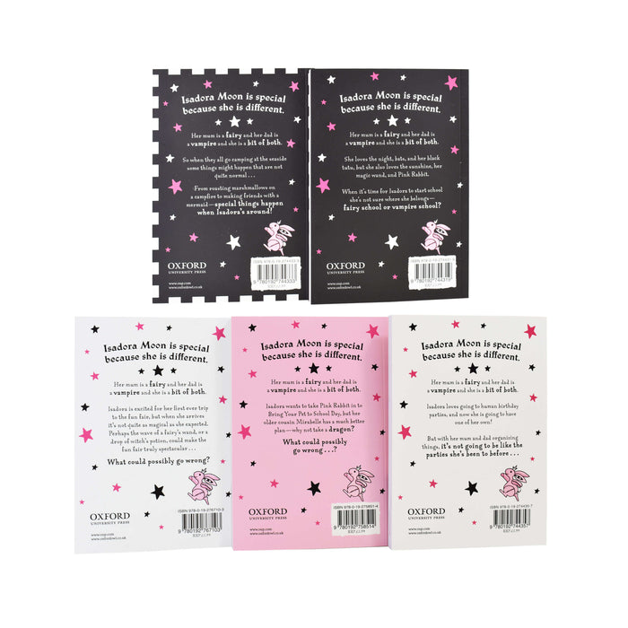 Isadora Moon 5 Books Collection Set By Harriet Muncaster - Ages 5-7 ...