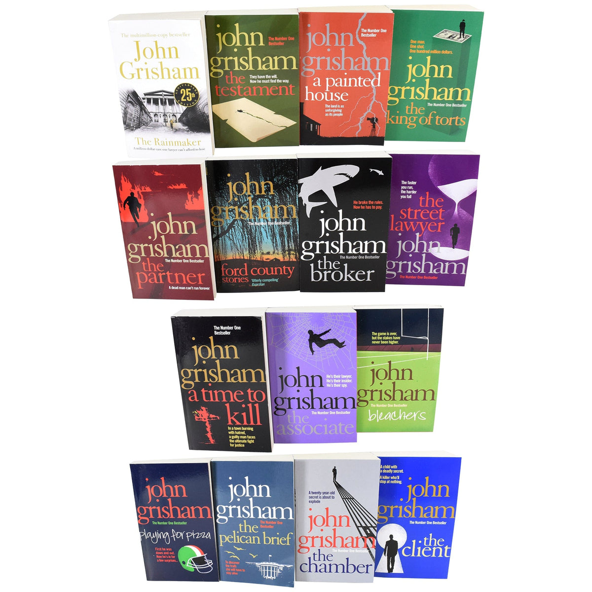 John Grisham Collection 15 Books Set - Fiction - Paperback — Books2Door