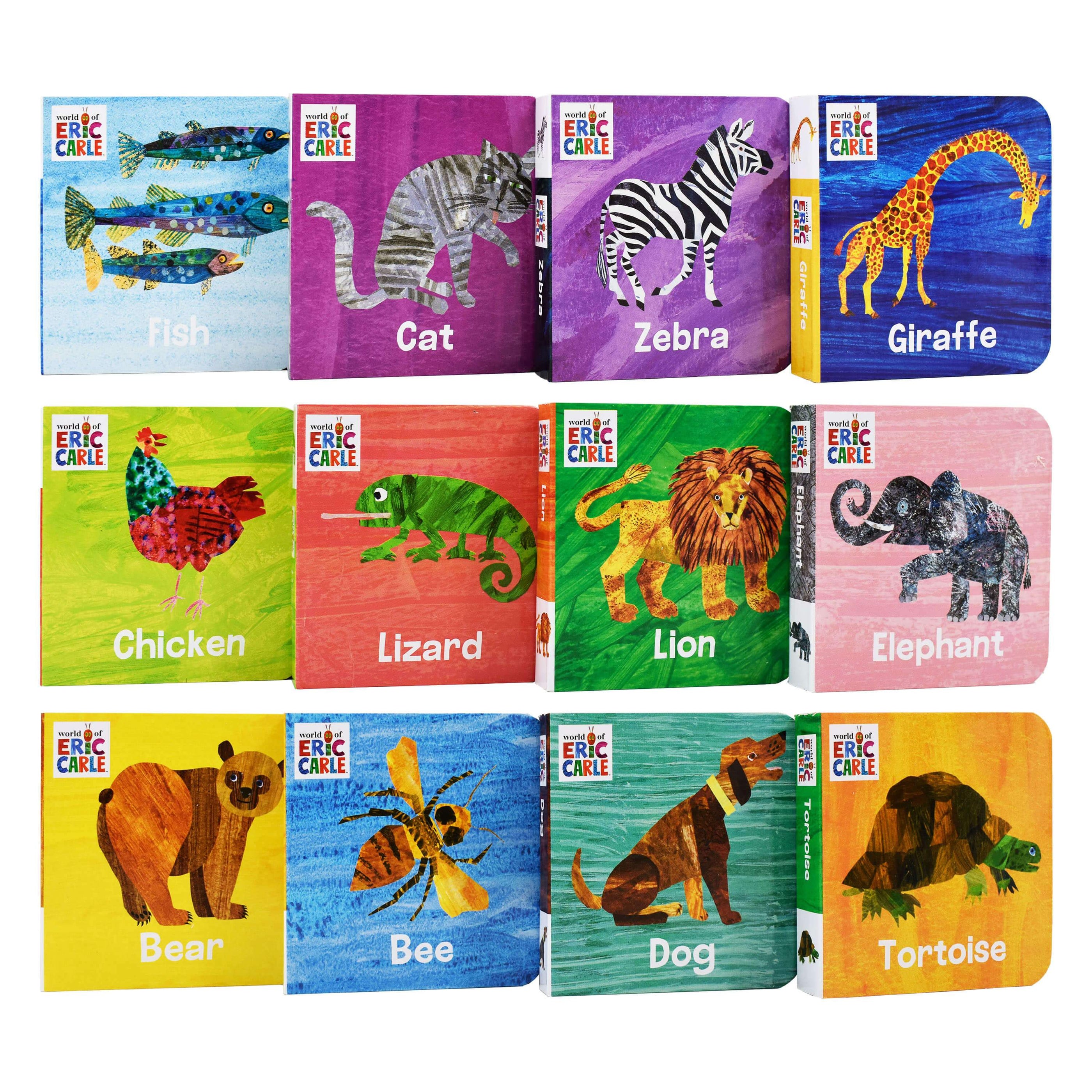 World of Eric Carle 12 Animal Books By Pi Kids — Books2Door