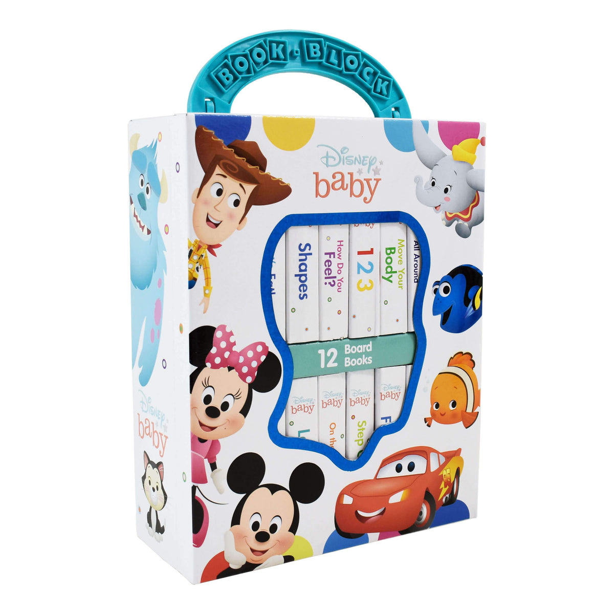 Disney My First Library Board Book Block 12 Books Set By P I Kids - Ag ...