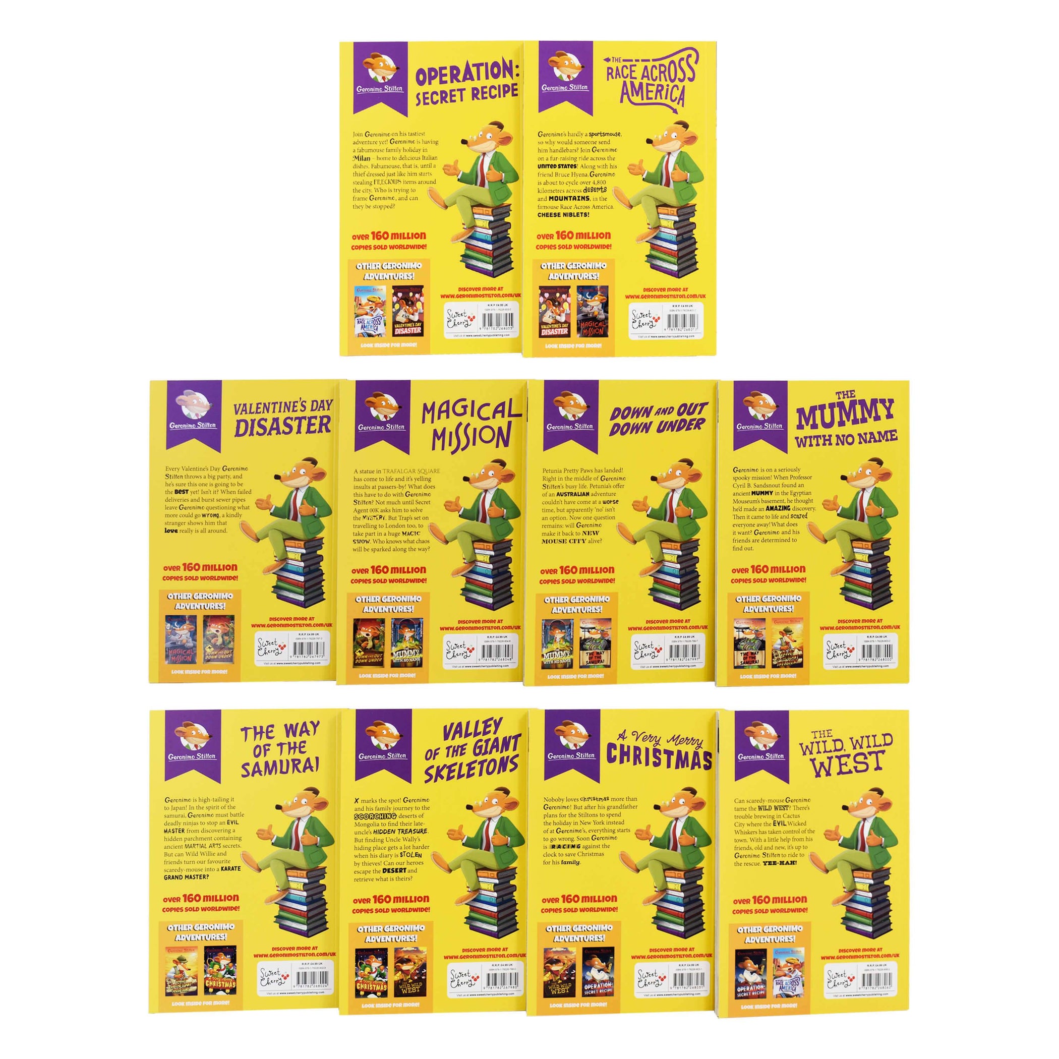 Geronimo Stilton (Series 4) 10 Books — Books2Door
