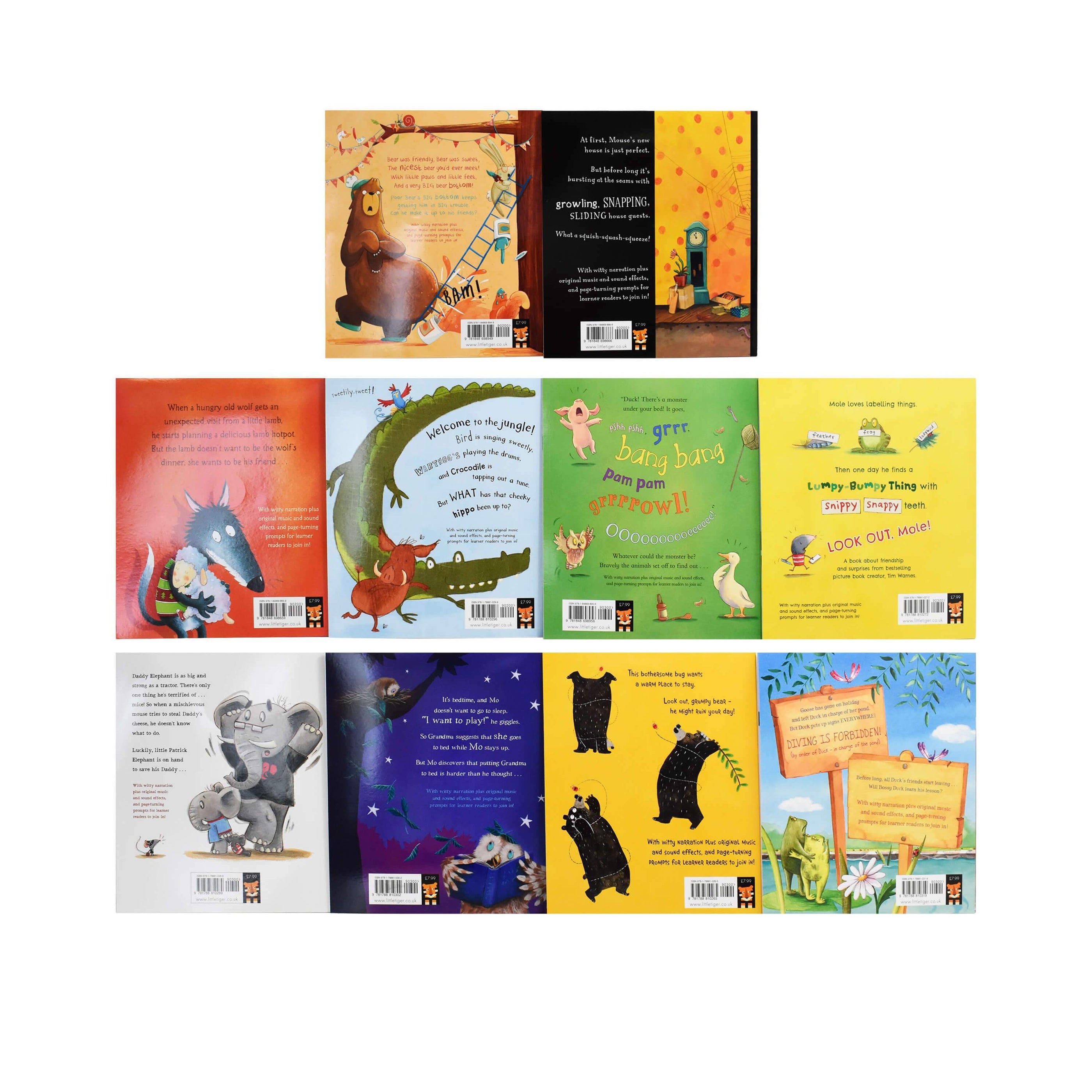Great Cheese Robbery 10 Picture Books by Little Tiger - Ages 0-5 - Pap ...