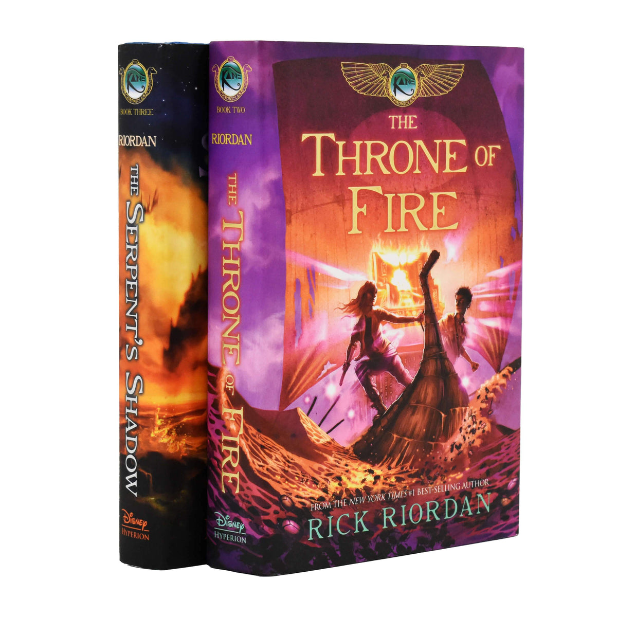 Kane Chronicles 2 Books Set by Rick Riordan - Ages10-14- Hardback ...