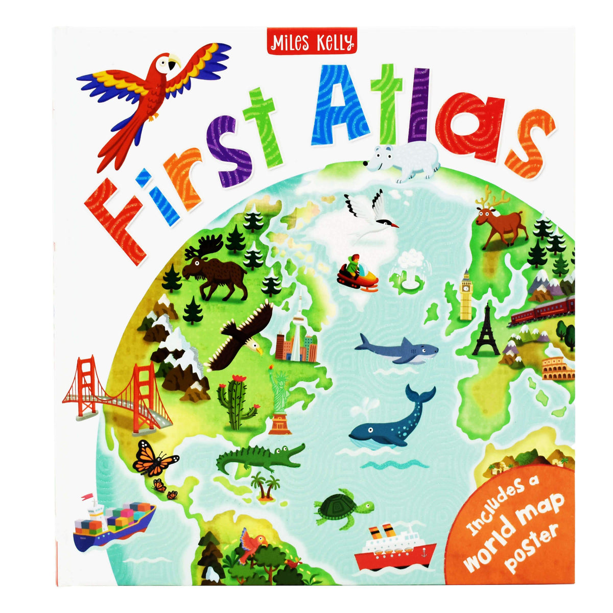 First Atlas Book By Miles Kelly — Books2Door