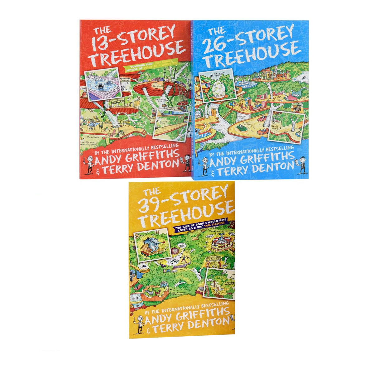 The Treehouse Series 3 Book Collection by Andy Griffiths - Ages 7-9 ...