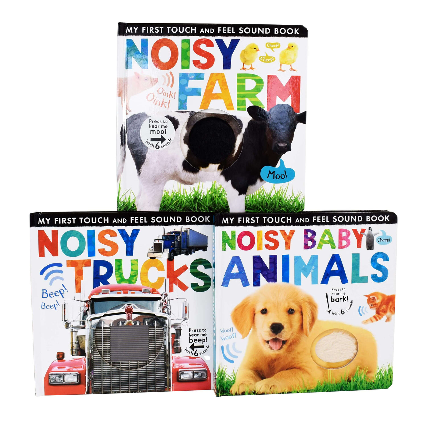 My First Touch and Feel Sound 3 Board Books — Books2Door