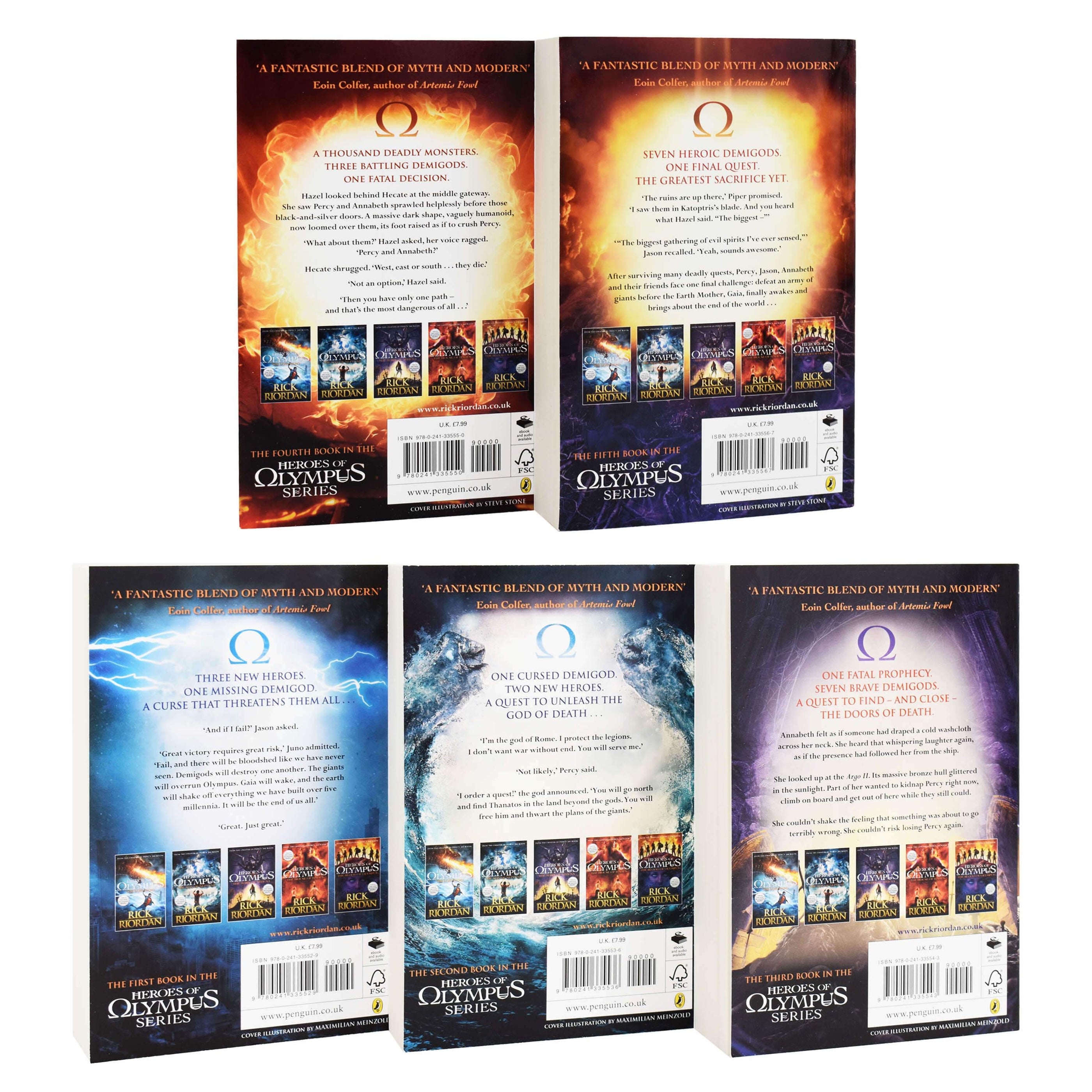 Heroes of Olympus Complete By Rick Riordan — Books2Door