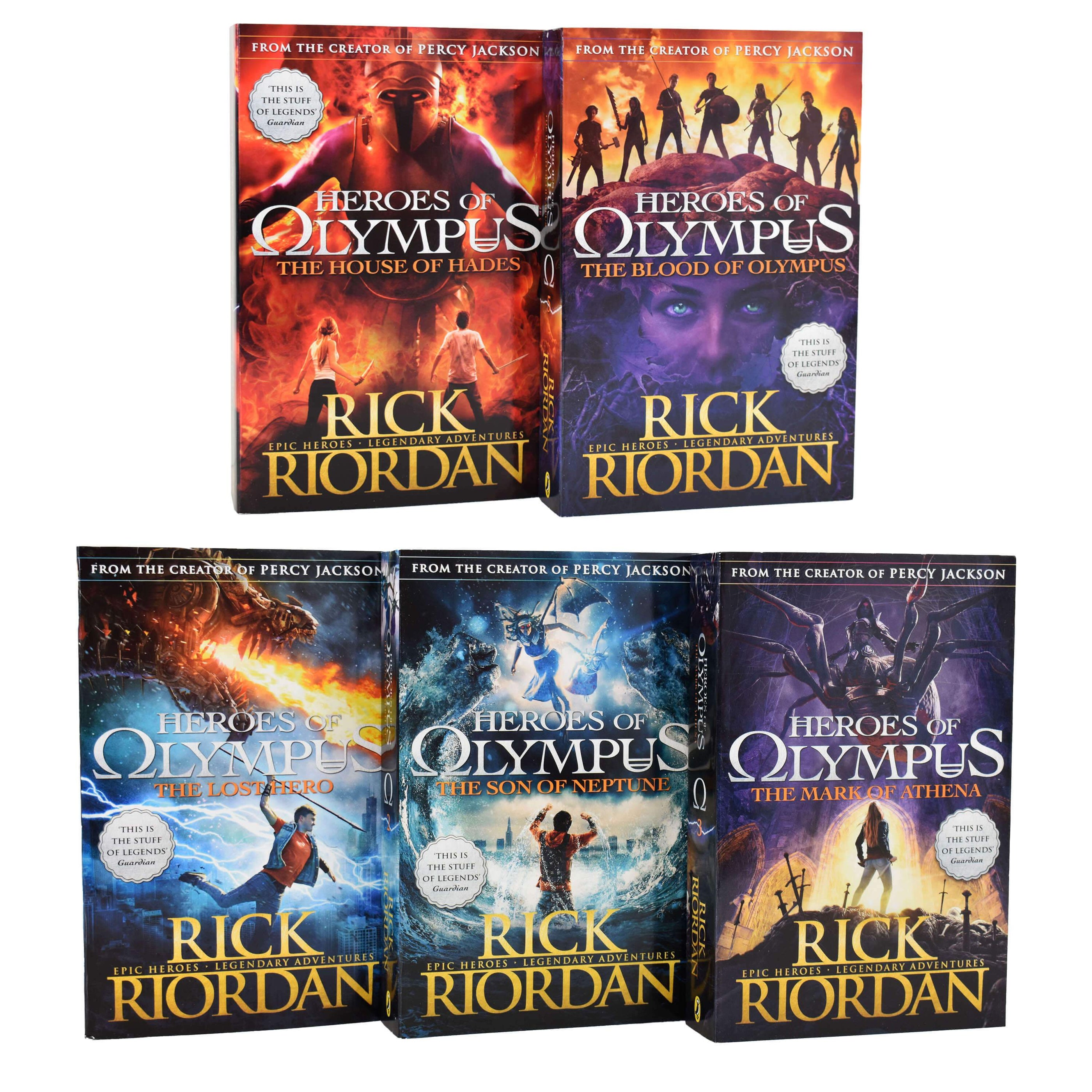 Heroes of Olympus Complete By Rick Riordan — Books2Door