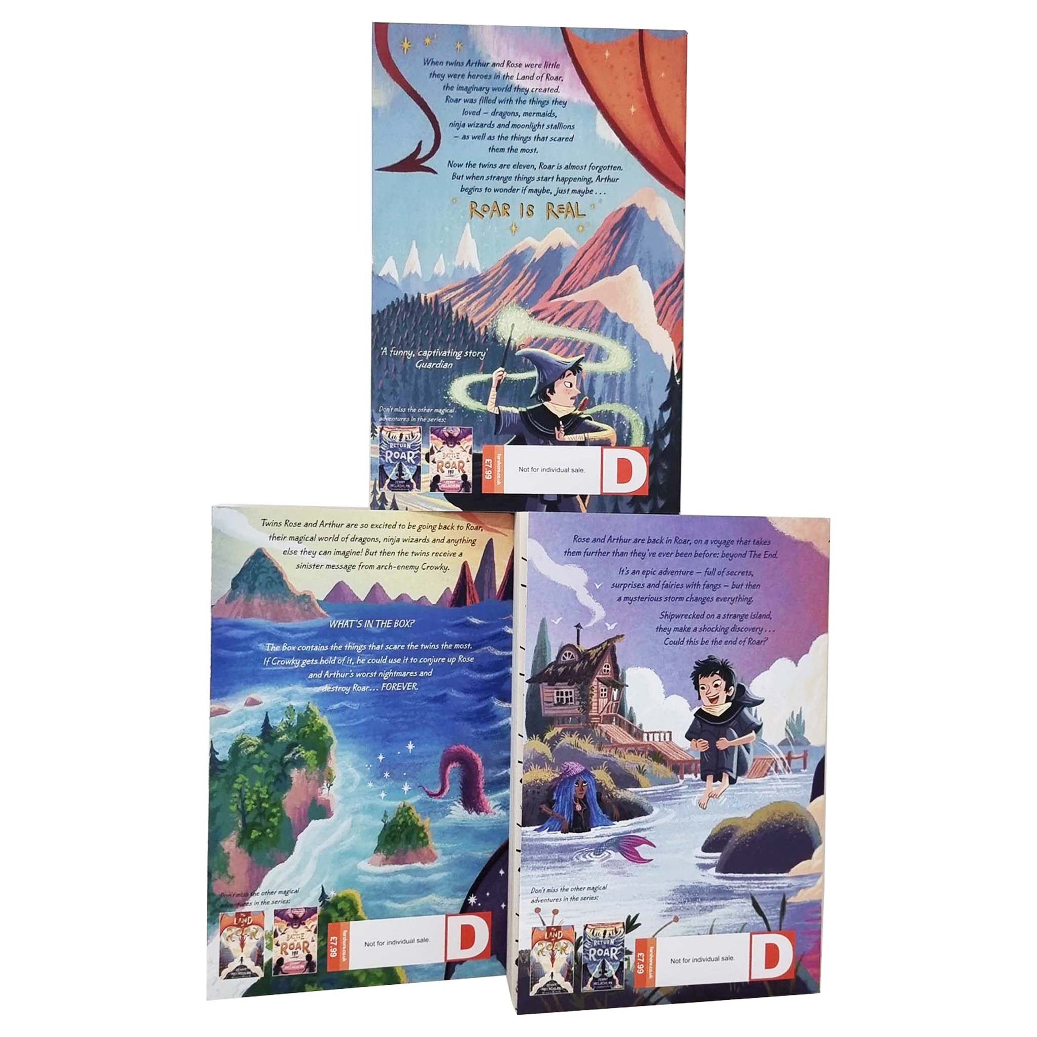 The Land of Roar Series by Jenny McLachlan 3 Books Collection Set - Ag ...