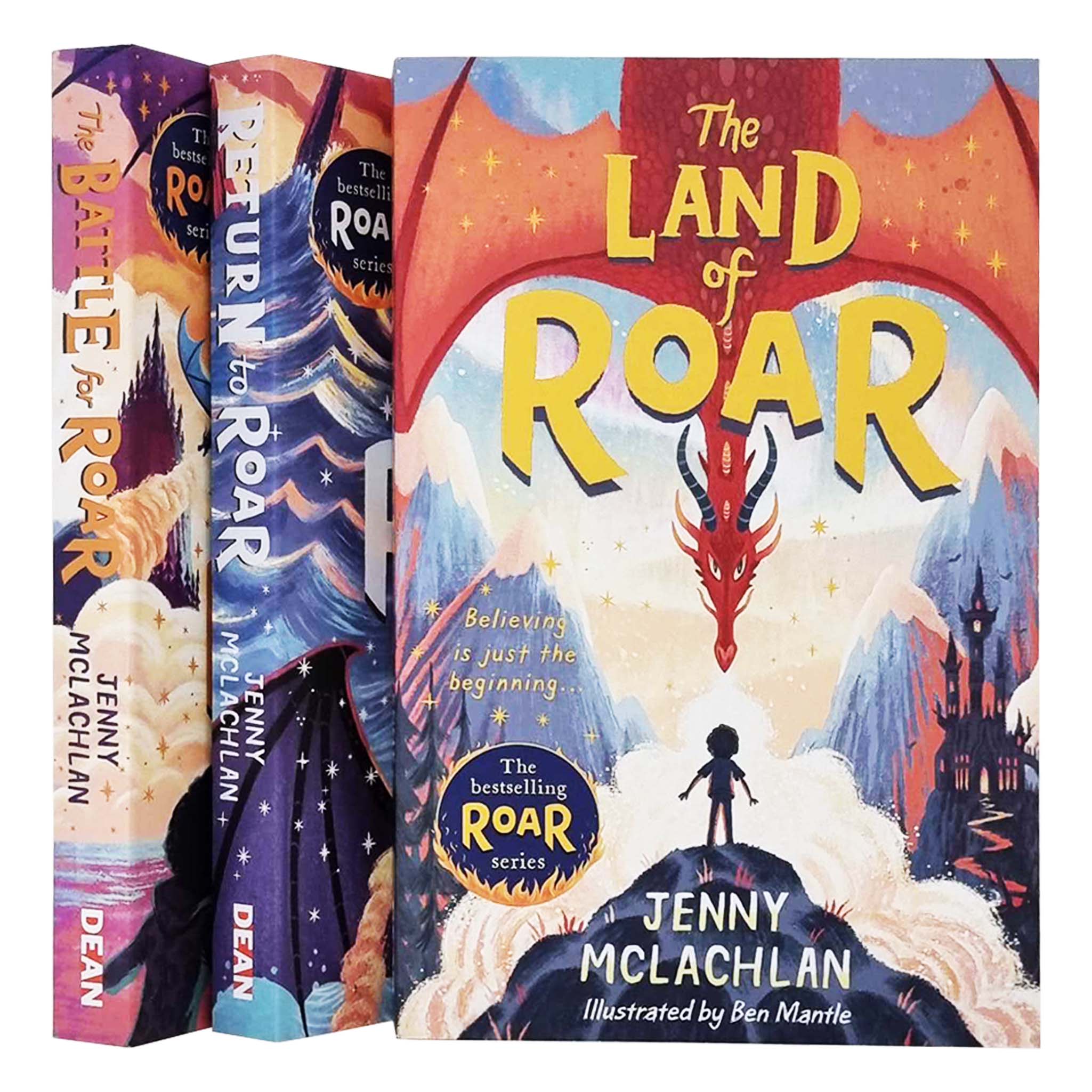 The Land of Roar Series by Jenny McLachlan 3 Books Collection Set - Ag ...