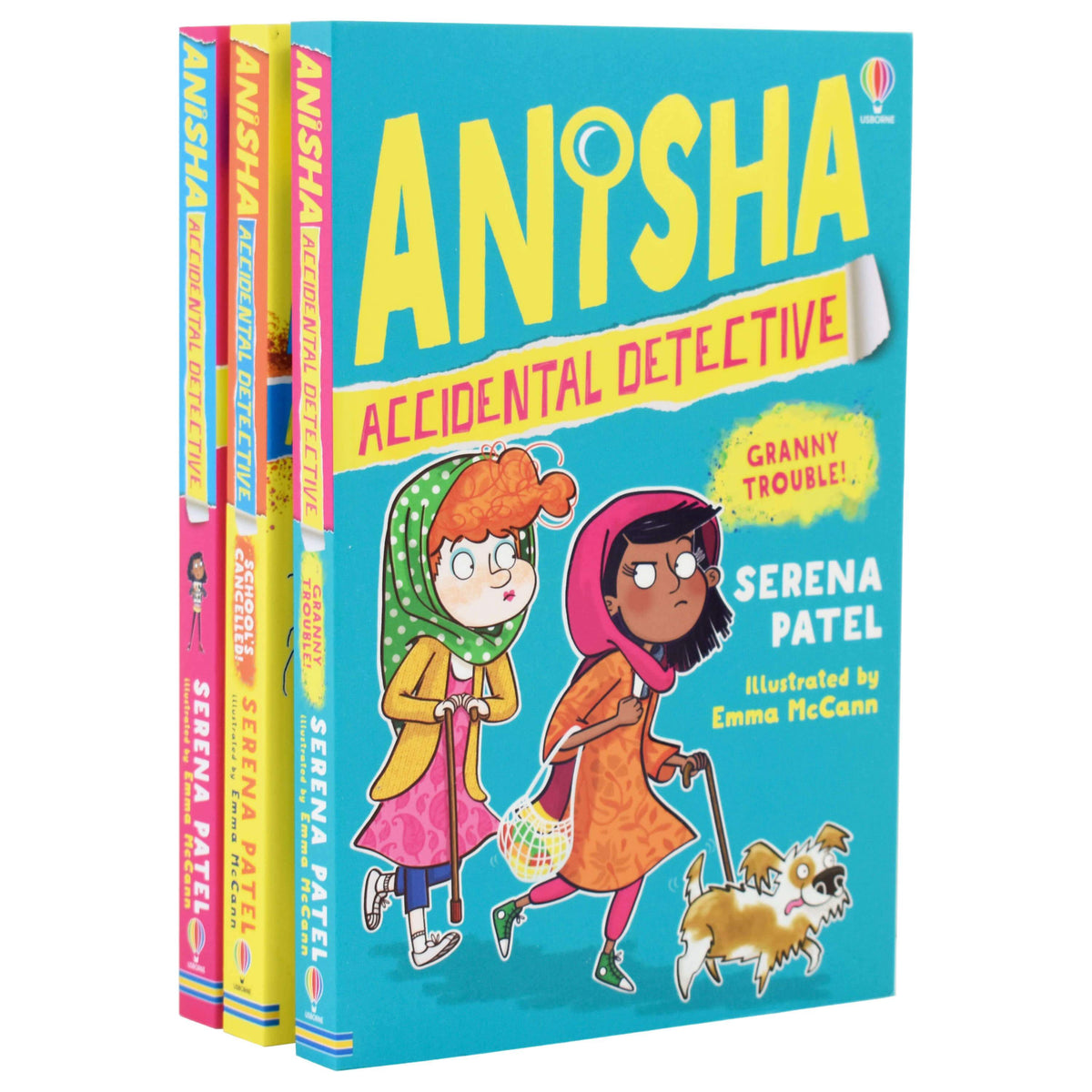 Anisha Accidental Detective 3 Books Collection Set By Serena Patel & E ...