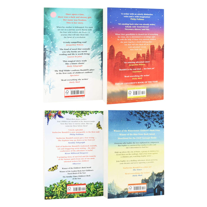 Katherine Rundell 4 Books Collection Set - Ages 8-14 - Paperback ...