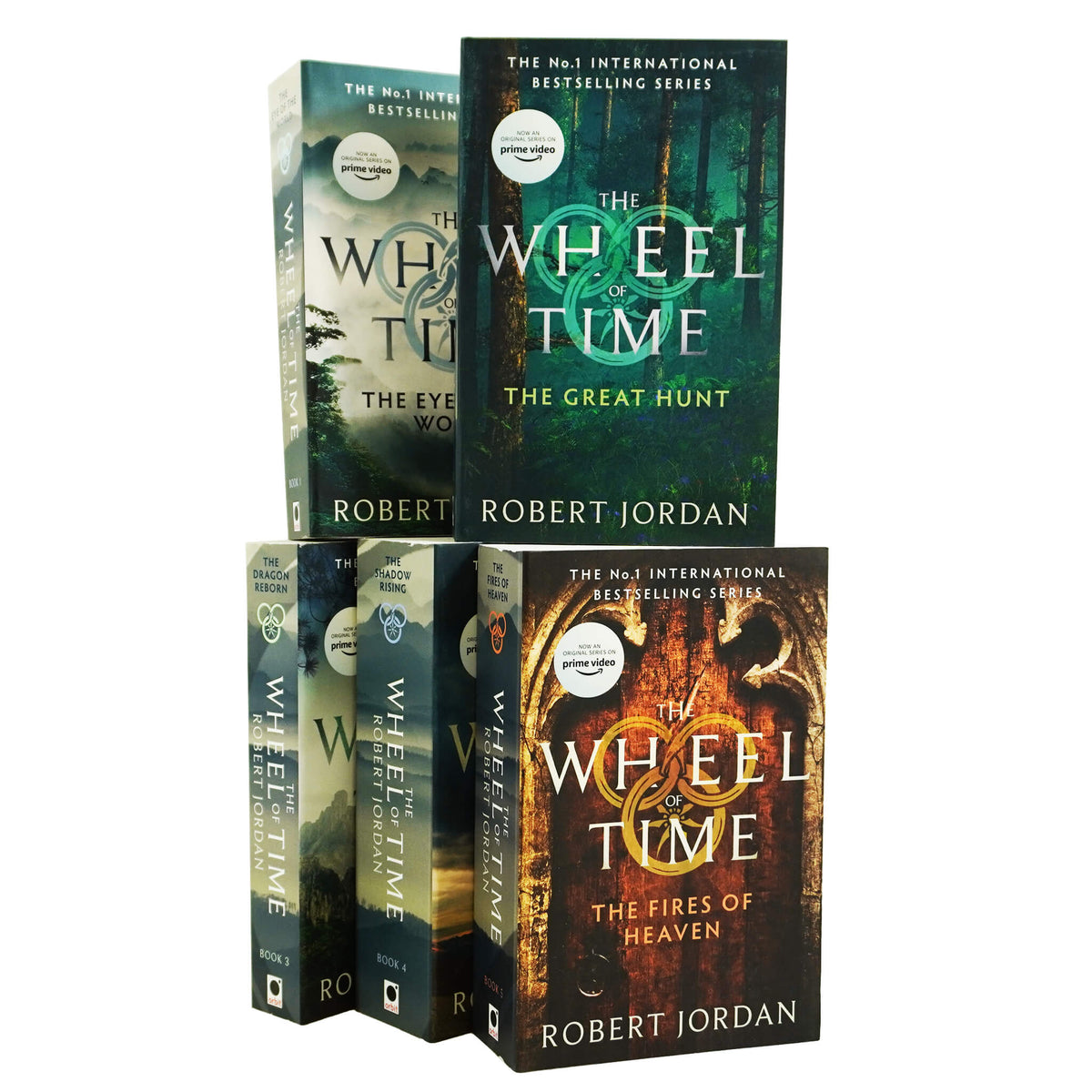 Wheel of Time by Robert Jordan Books 1-5 — Books2Door