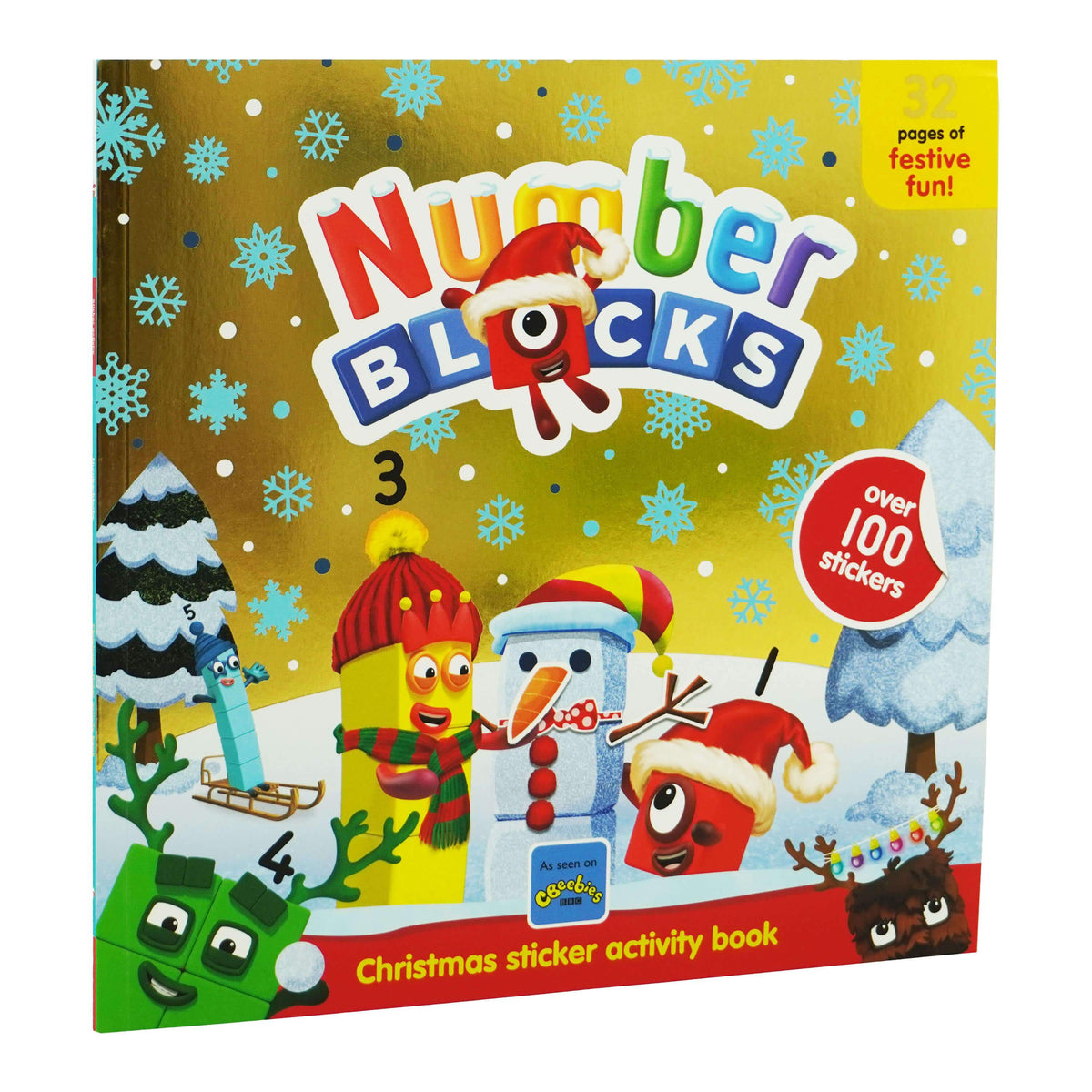 Numberblocks Christmas Sticker Activity Book — Books2Door